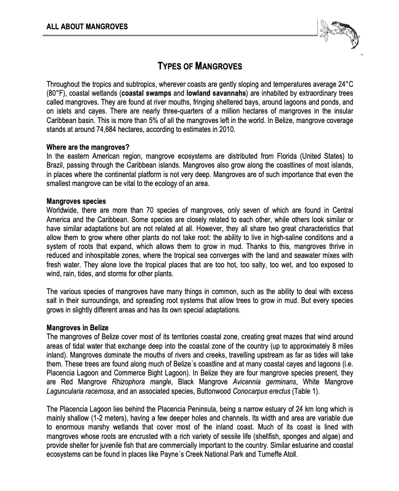 Education Resource Library - Mangrove Action Project